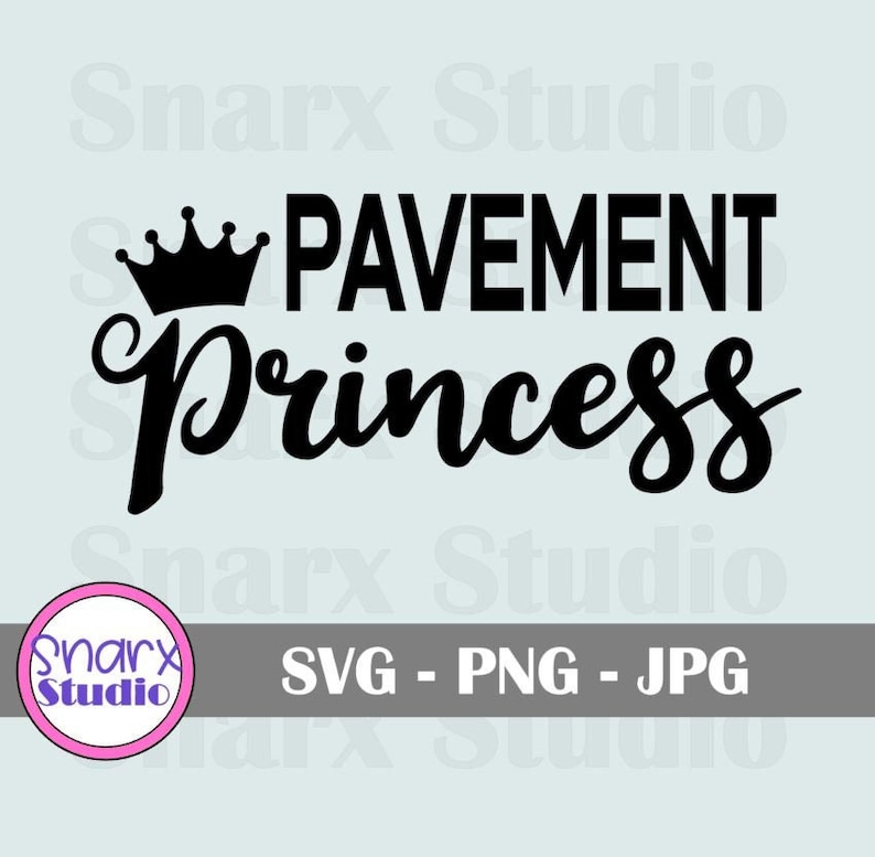 Pavement Princess, Vehicle Decal, off Road Princess, Mall Rated, Mall ...