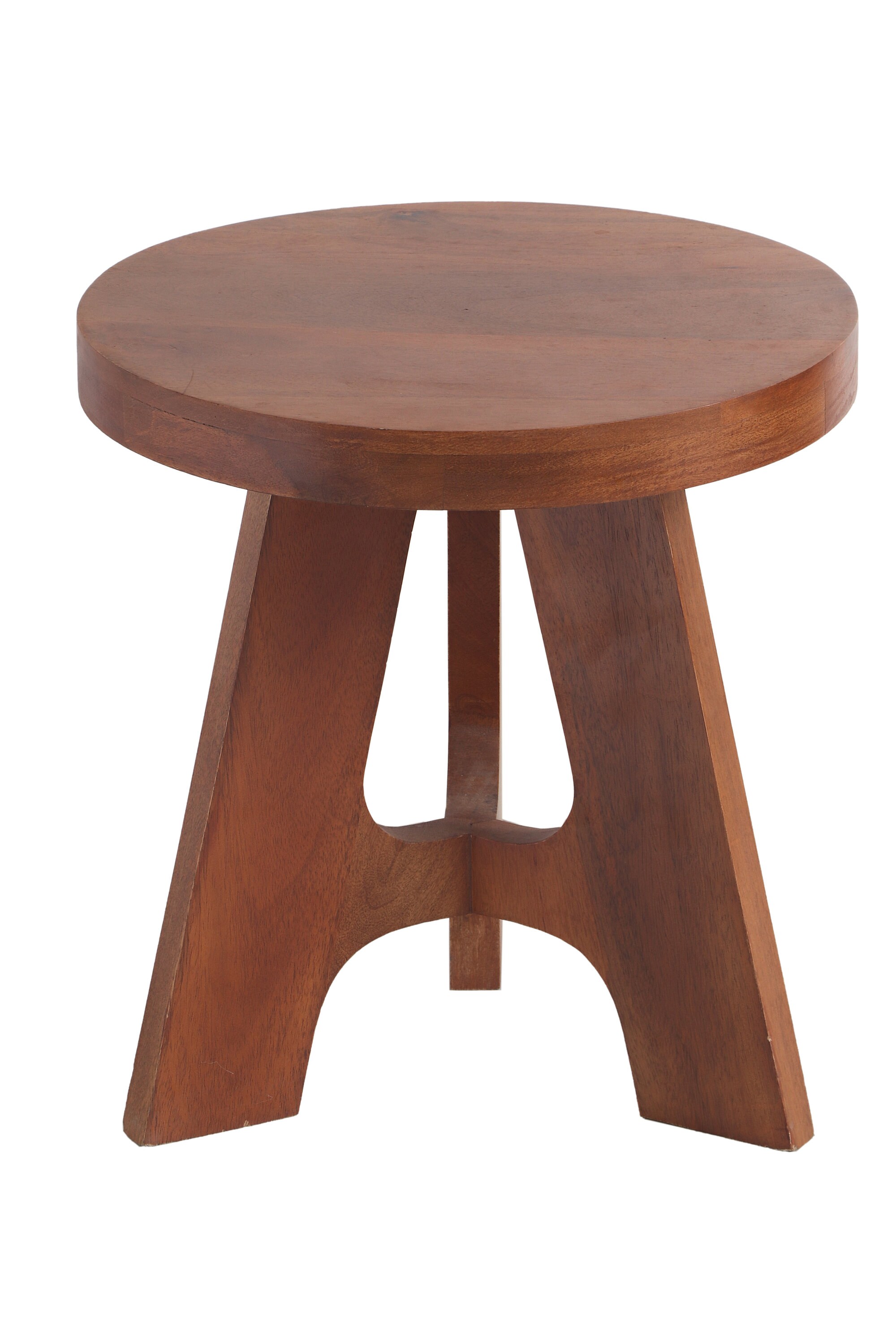 Wooden Stool Wood Side Table Side Table for Living Room Bedroom Side ...