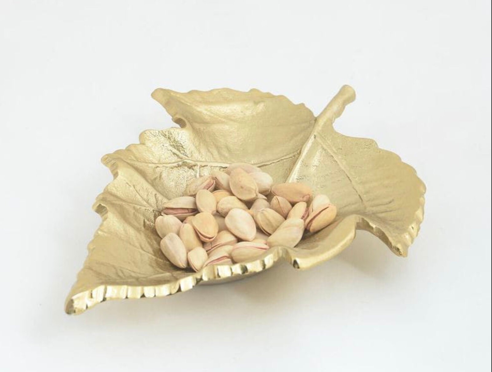 Set of 4 Snack Server Candy Tray, Leaf-shaped Tray, Leaf-shaped Bowl ...
