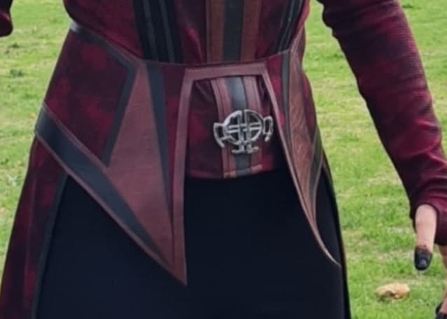 Scarlet Witch Belt Buckle - Etsy