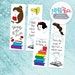 4 Printable Princess Bookmarks for Kids | DIGITAL DOWNLOAD | Instant ...