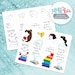 4 Printable Princess Bookmarks for Kids | DIGITAL DOWNLOAD | Instant ...