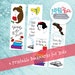 4 Printable Princess Bookmarks for Kids | DIGITAL DOWNLOAD | Instant ...