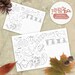 Printable Thanksgiving Placemat | Kids Table | Easy DIY | Word Search ...