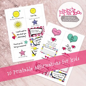 20 Lunchbox Love Notes for Kids | Valentine’s Day | Instant Download ...