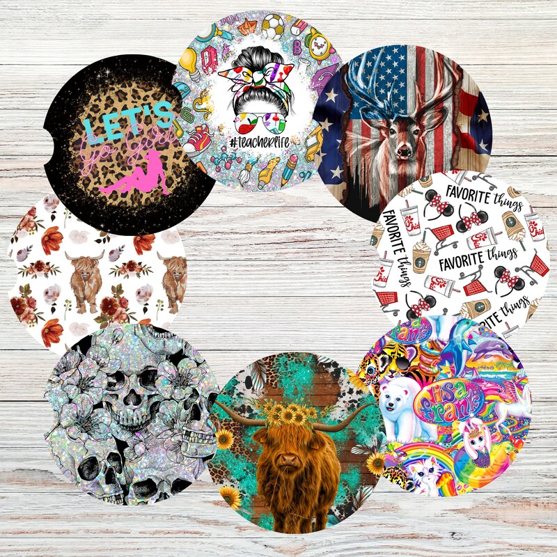 Neoprene Coasters - Etsy