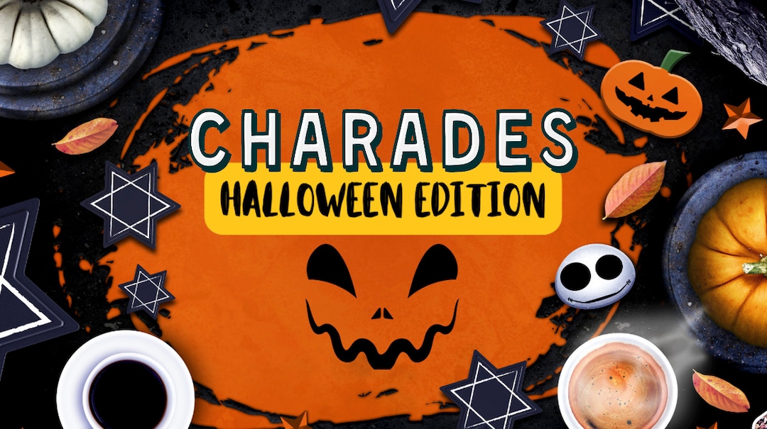 Amazing Halloween Charades Family Party Game! Digital Version With ...