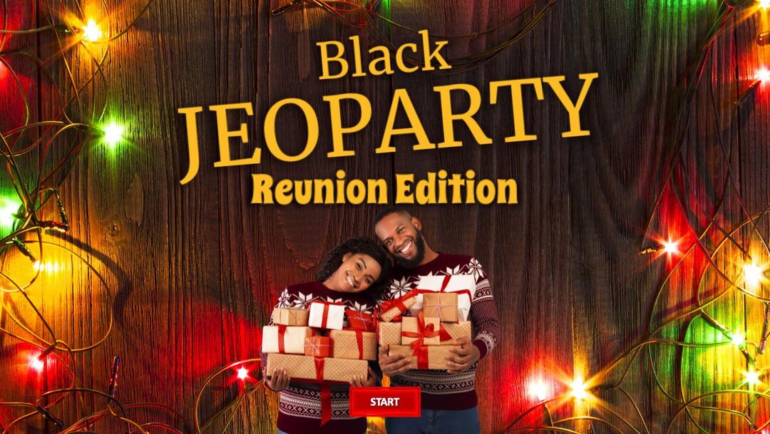 Black Reunion Jeoparty Game! Similar to Jeopardy - Fun & Exciting ...