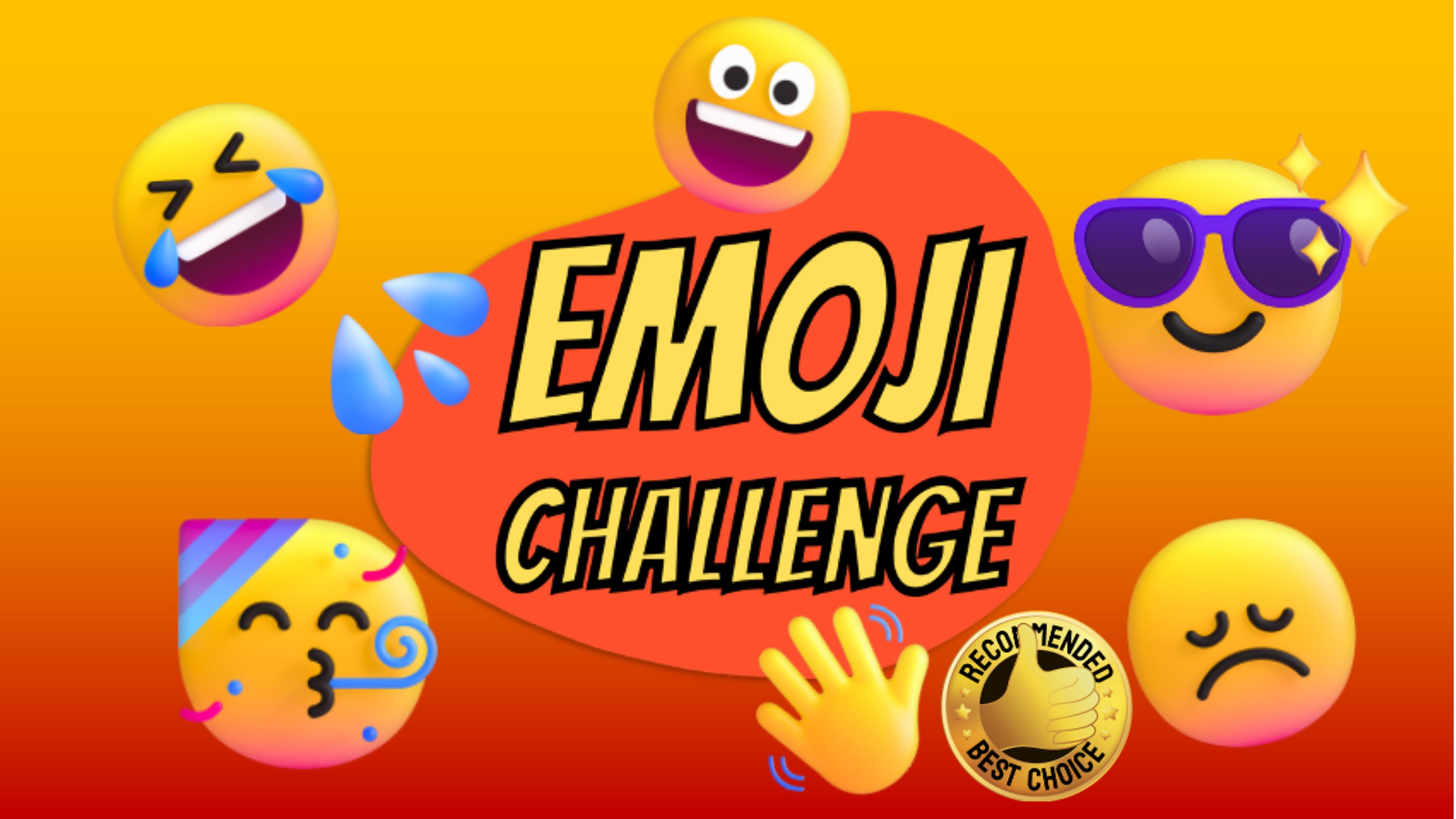 Emoji Challenge Game Super Fun & Exciting Family Party Games | Etsy Canada