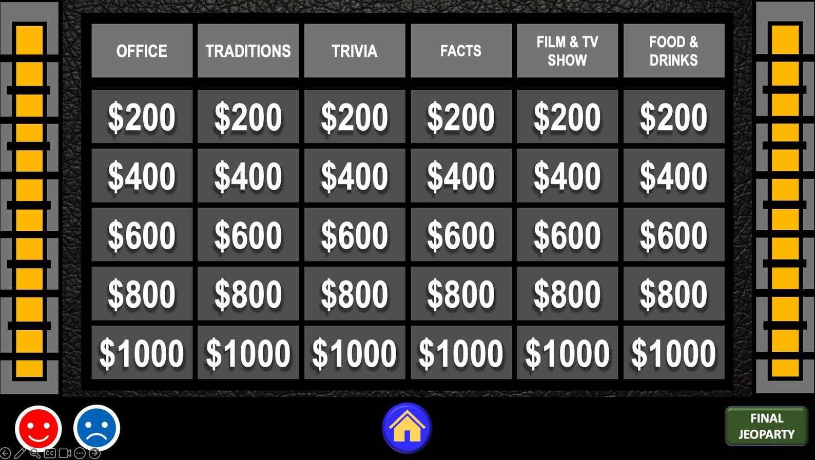 Office Jeoparty Game! Similar to Jeopardy - Super Fun & Exciting Family ...