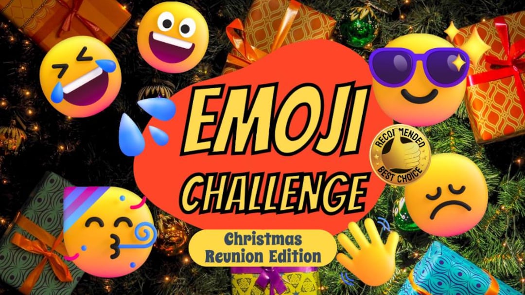 Christmas Emoji Song Trivia Game! Awesome Fun Family Party Games - New ...