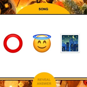 Christmas Emoji Song Trivia Game! Awesome Fun Family Party Games - New ...