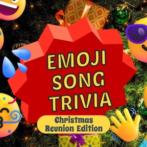 Christmas Emoji Song Trivia Game! Awesome Fun Family Party Games - New ...