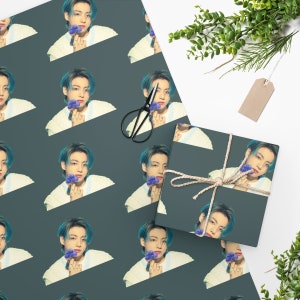 JUNGKOOK BTS KPOP Wrapping Paper - Etsy