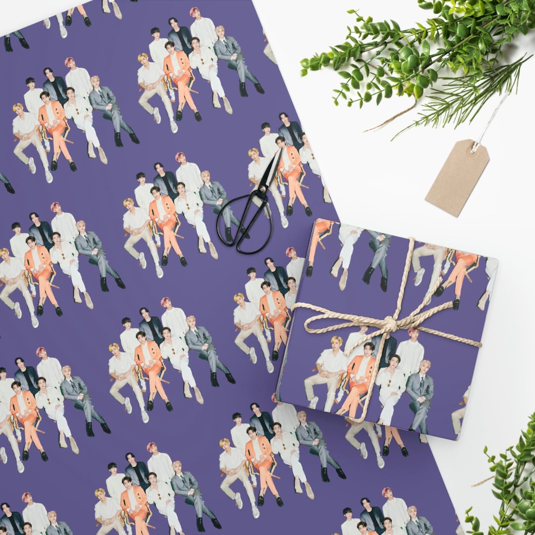 OT7 BTS KPOP Wrapping Paper - Etsy