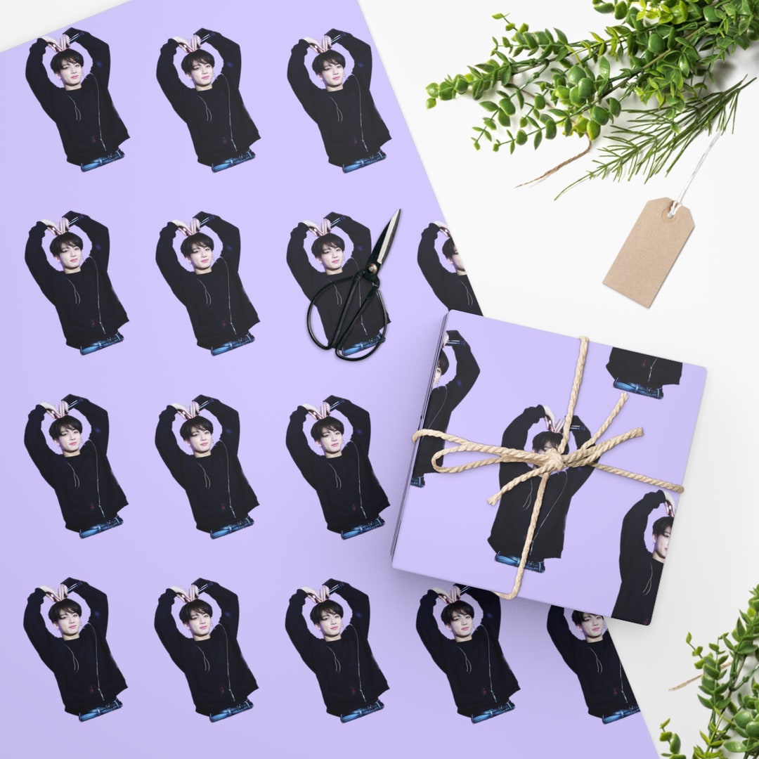 JUNGKOOK KPOP Wrapping Paper - Etsy