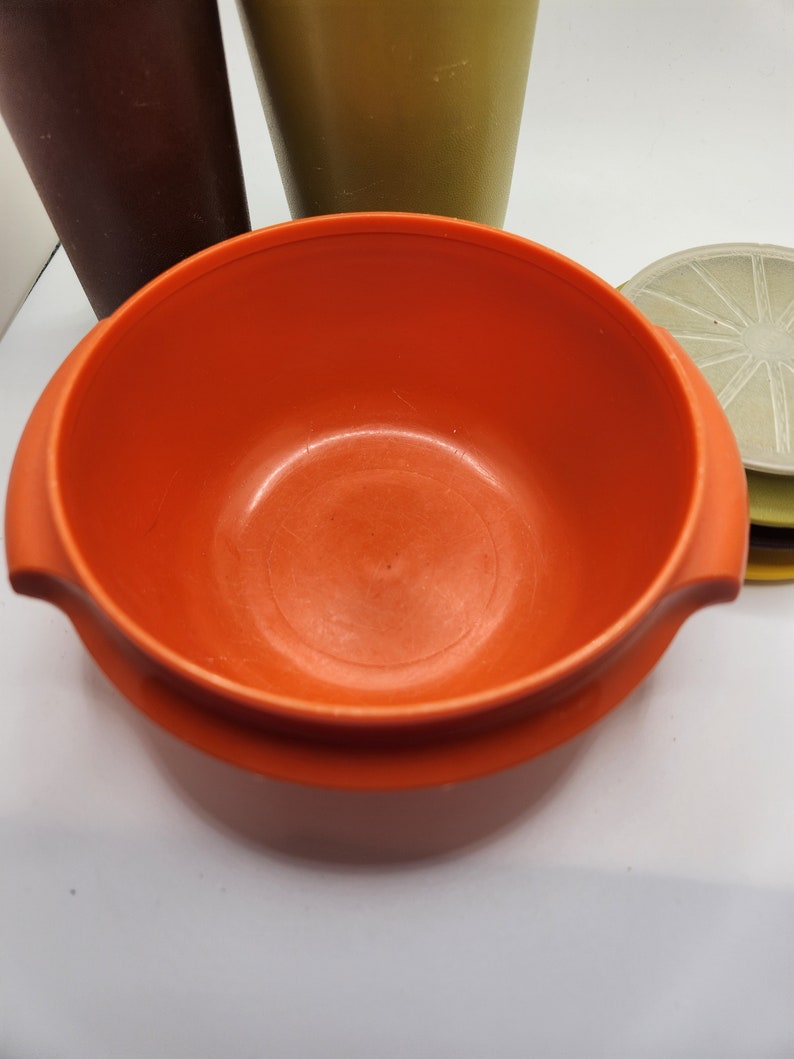 Vintage Tupperware Variety Pack, Large Tumbler, Juice Tumbler, Bowl ...