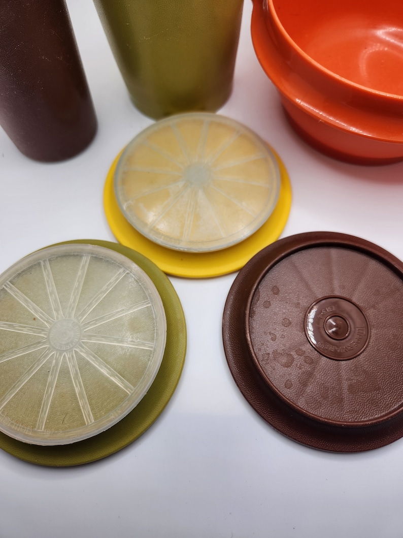 Vintage Tupperware Variety Pack, Large Tumbler, Juice Tumbler, Bowl ...