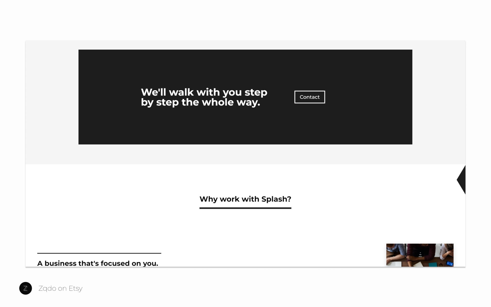 Splash - HTML Website Template for Business Owners - Etsy