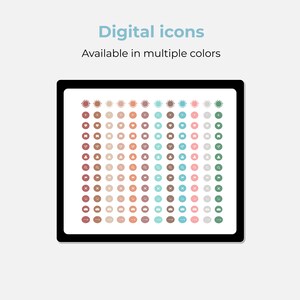 Digital Icons & Sticker Book, PNG Format and Compatible With Goodnotes ...