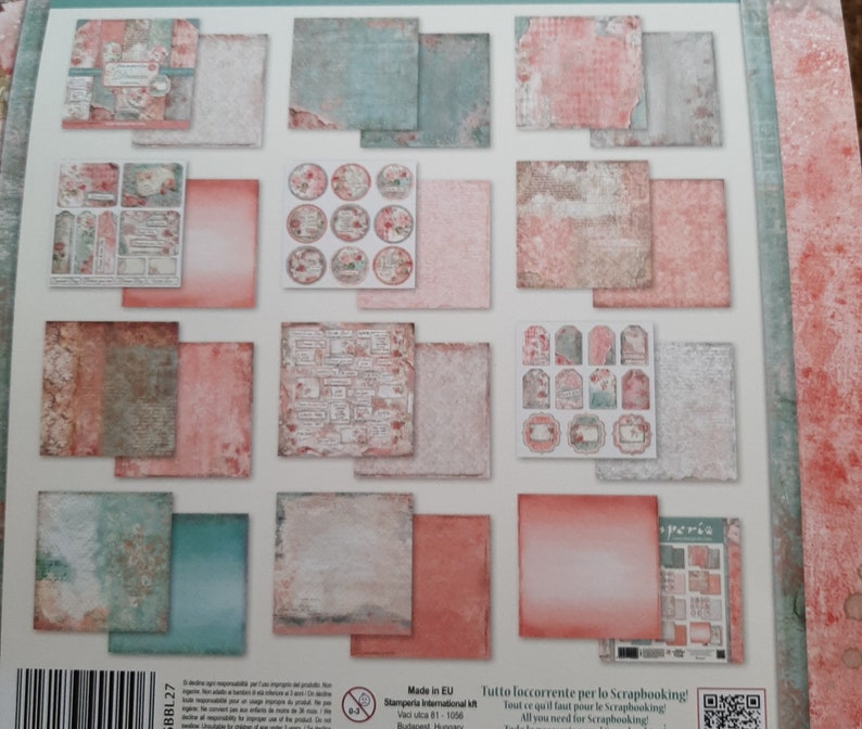 Stamperia Dream Scrapbook Papers - Scrapbooking - Scrapbook Pad - Etsy