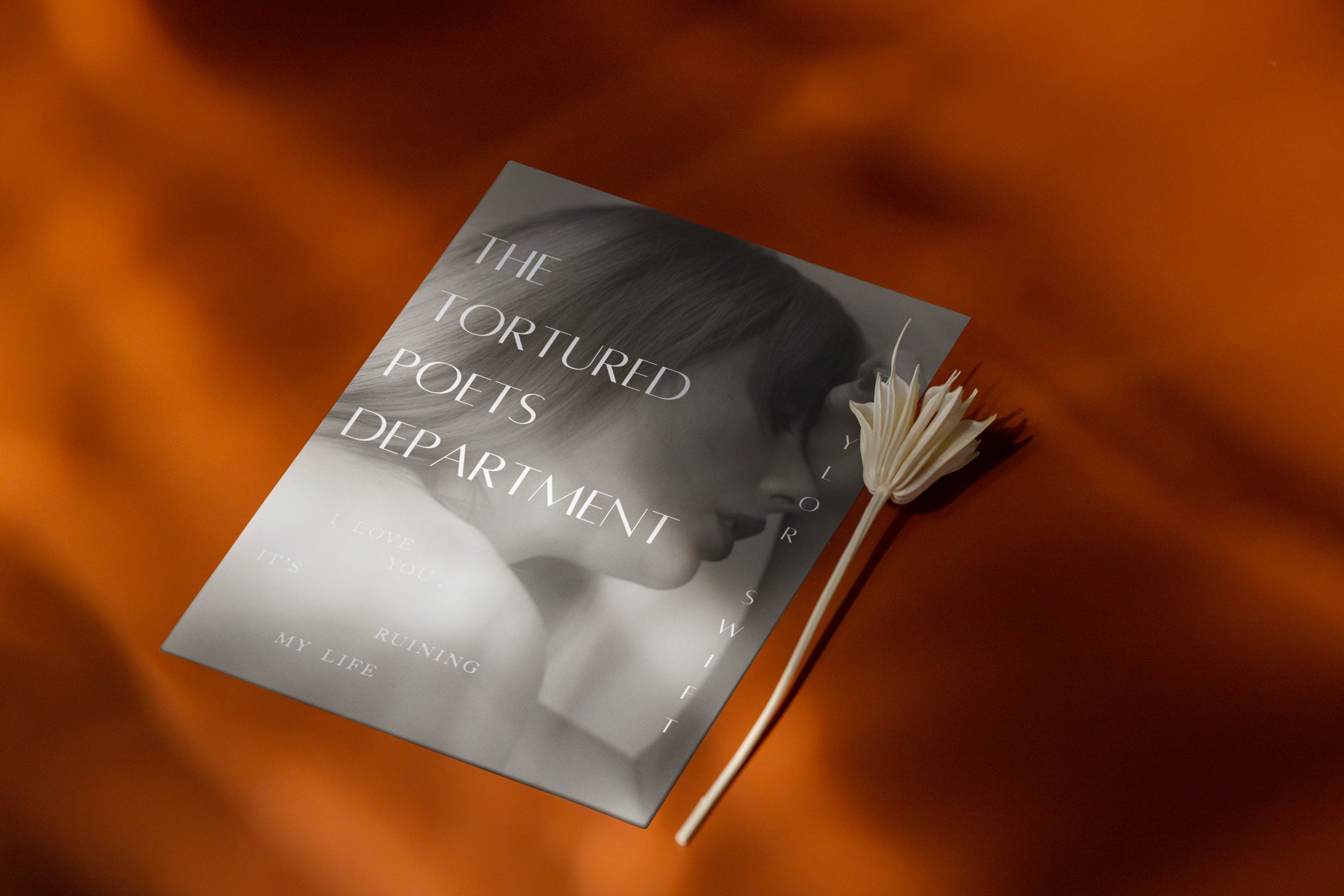 Póster Del Nuevo álbum De Taylor Swift / the Tortured Poets Department ...