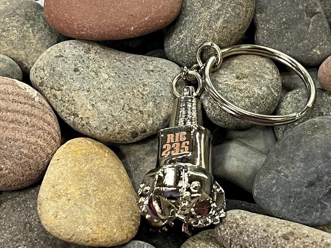 Engraved Large PDC Bit Keychain- Oil and Gas, Drilling, Petroleum ...
