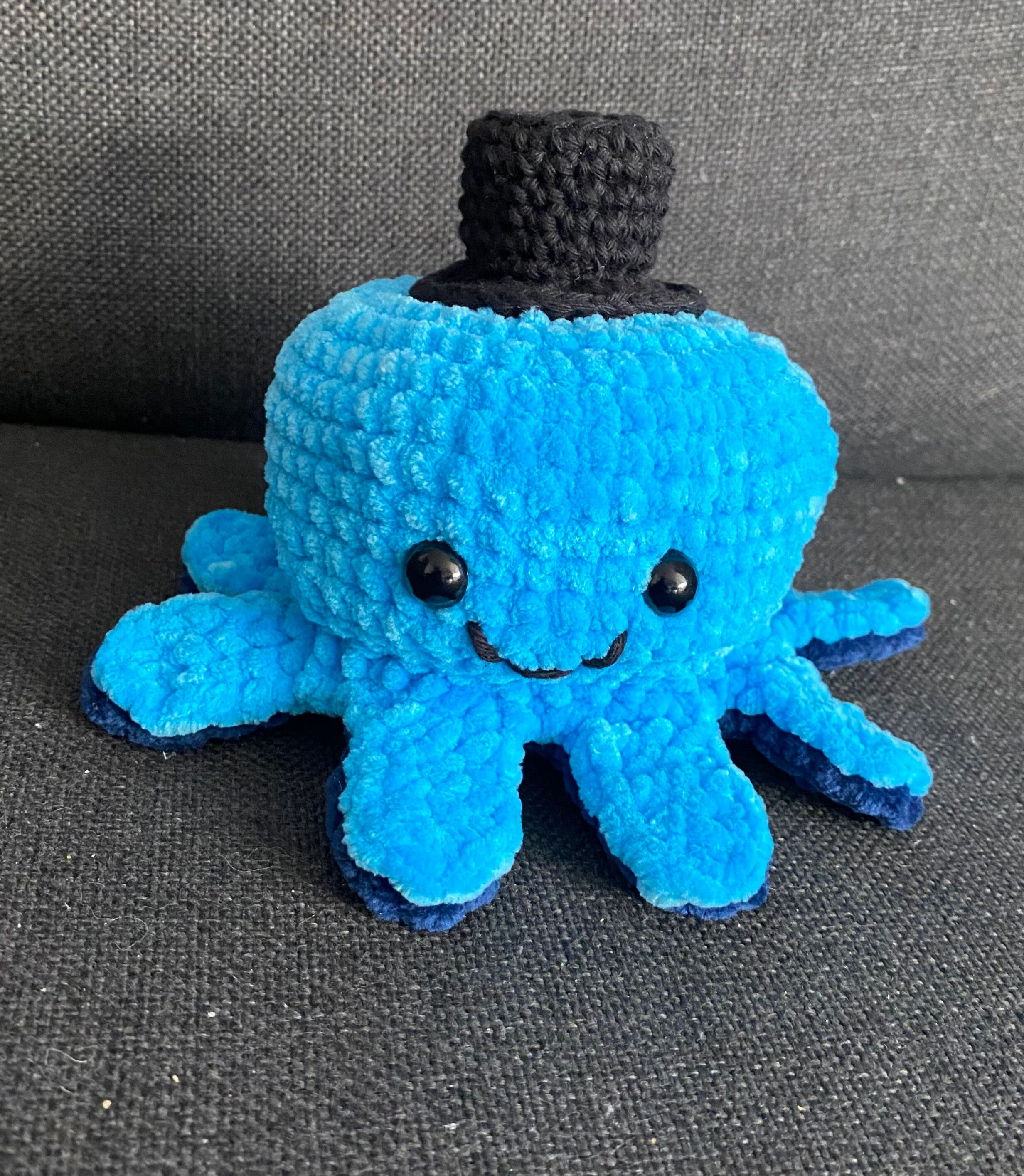 Reversible Octopus Mood Stuffed Toy Plushie Crochet Pattern - Etsy