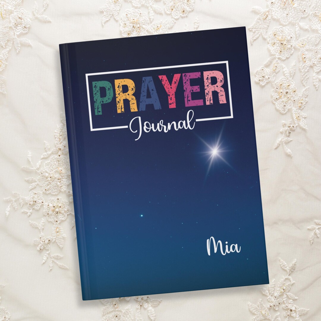 Women's Prayer Journal, Personalized Prayer Journal for Christian ...