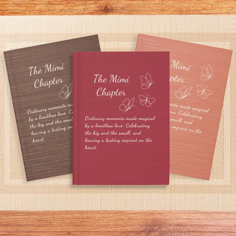 Custom Grammy Gifts, Personalized Journal, Birthday Gifts for Grandma ...