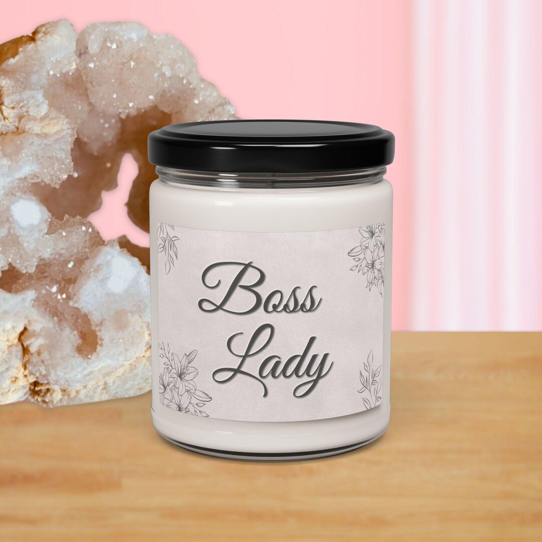 Personalized Boss Lady Candle Custom Gift for Boss Boss Lady, Unique ...