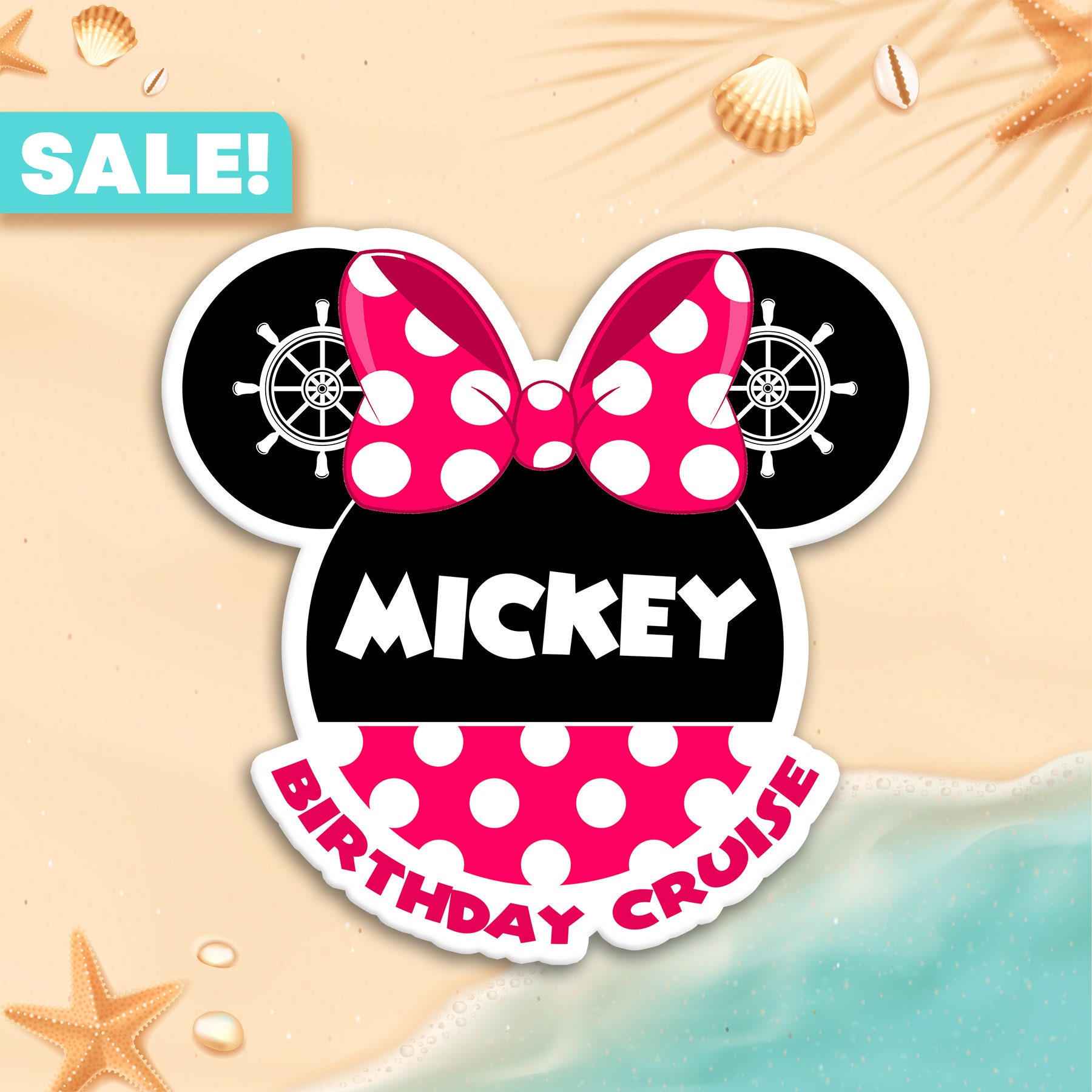 Personalized Minnie Mouse Cruise Door Magnets Cruise Door - Etsy