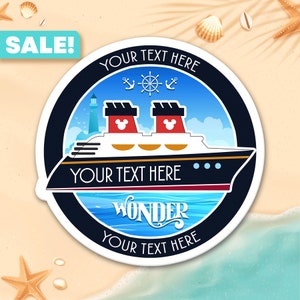 Personalized Disney Cruise Door Magnets, Cruise Door Decorations, Royal Caribbean Door Magnet ...