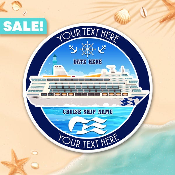 Cruise Custom Door Sign - Etsy