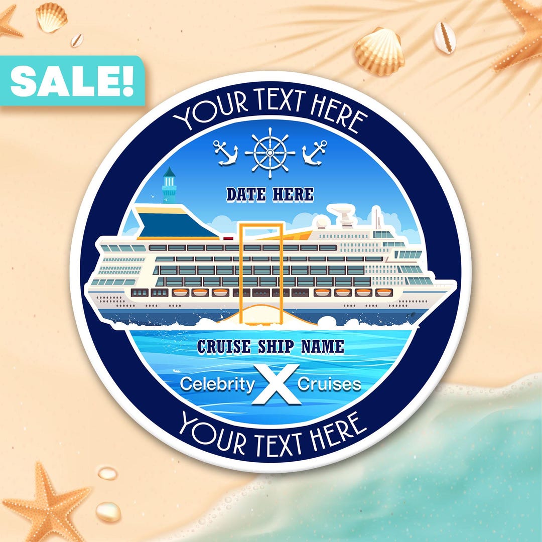 Celebrity Cruises Personalized Door Magnets, Cruise Door Decorations ...