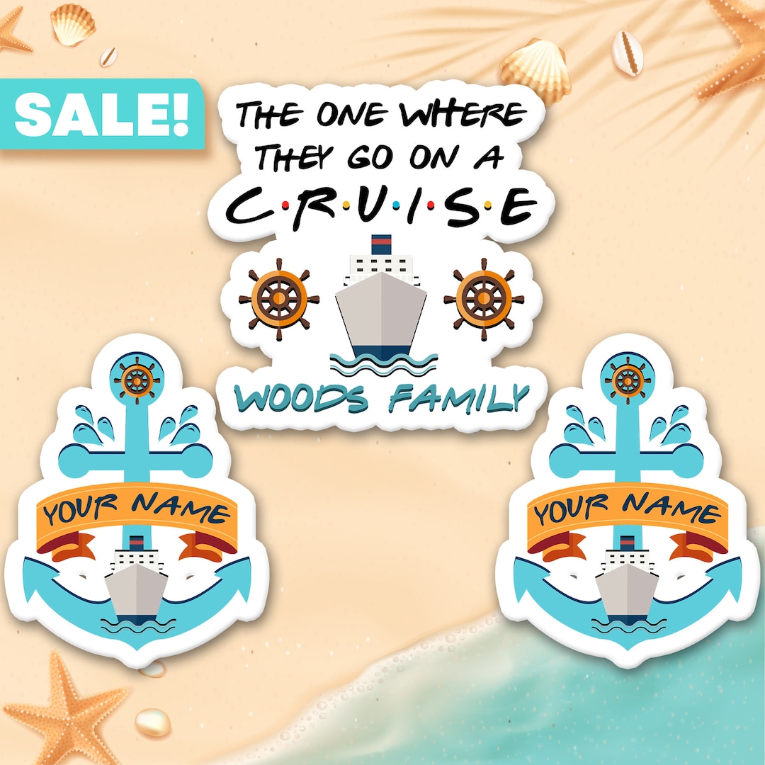 Personalized Cruise Door Magnet Set, Cruise Door Decorations, Royal ...