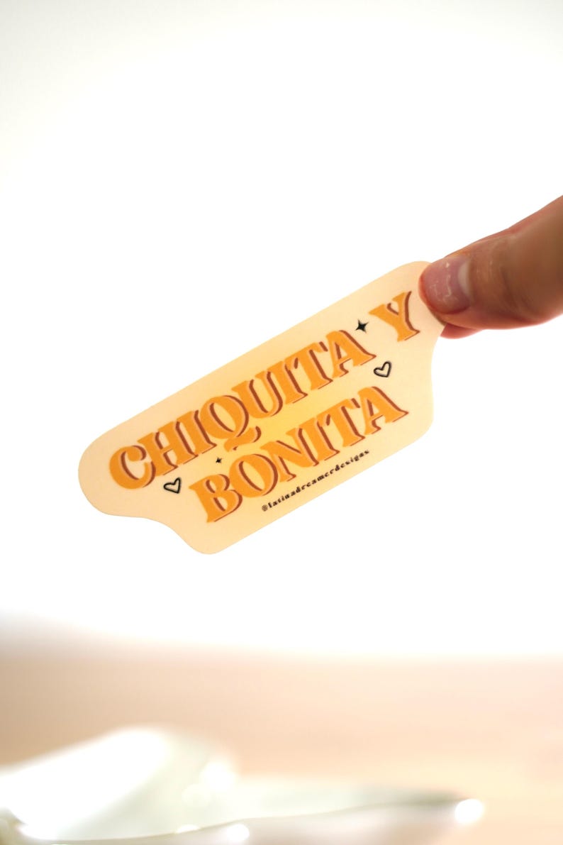 Chiquita Y Bonita Sticker - Etsy