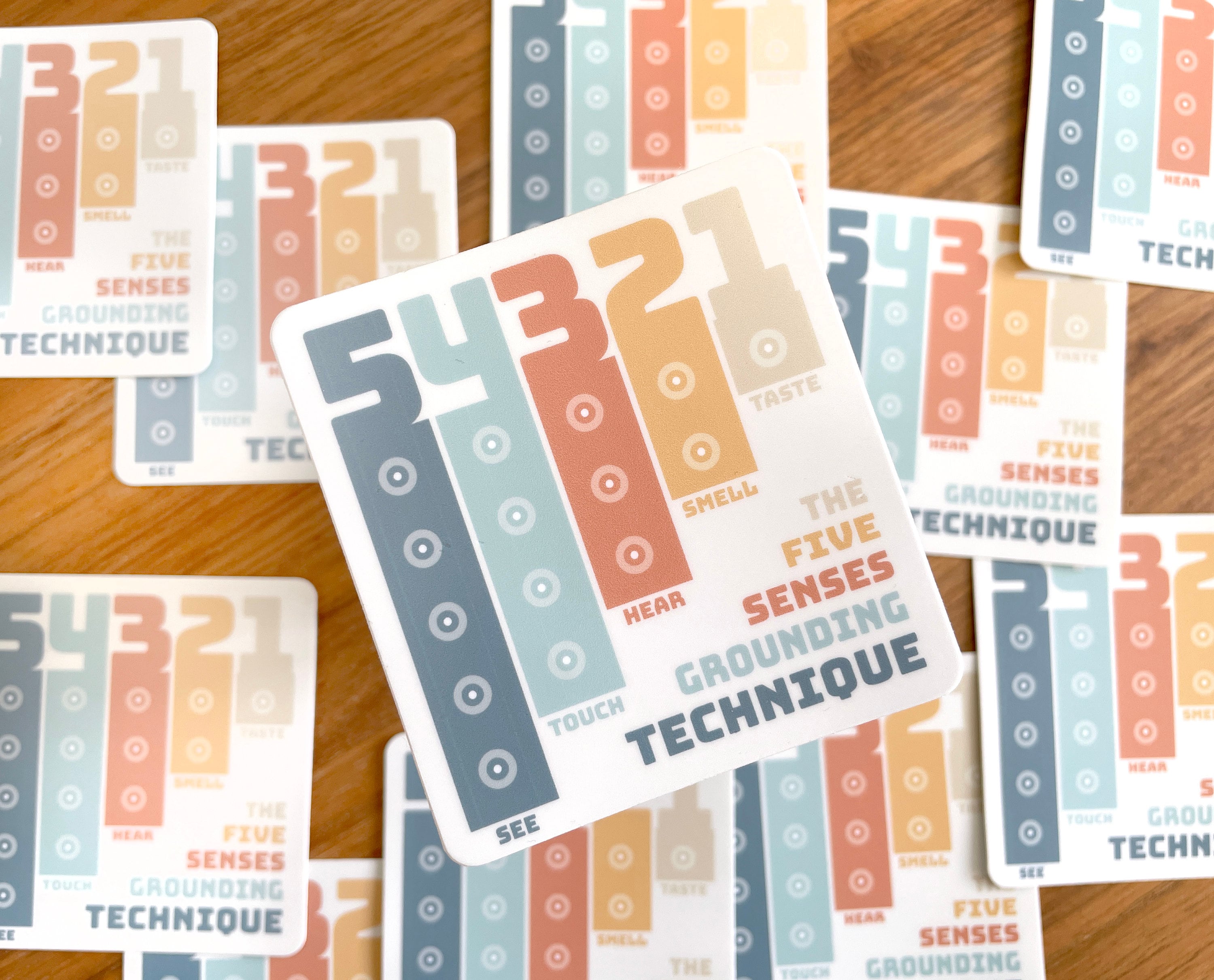 Five Senses Grounding Technique | 54321 Calming Exercise | Present ...