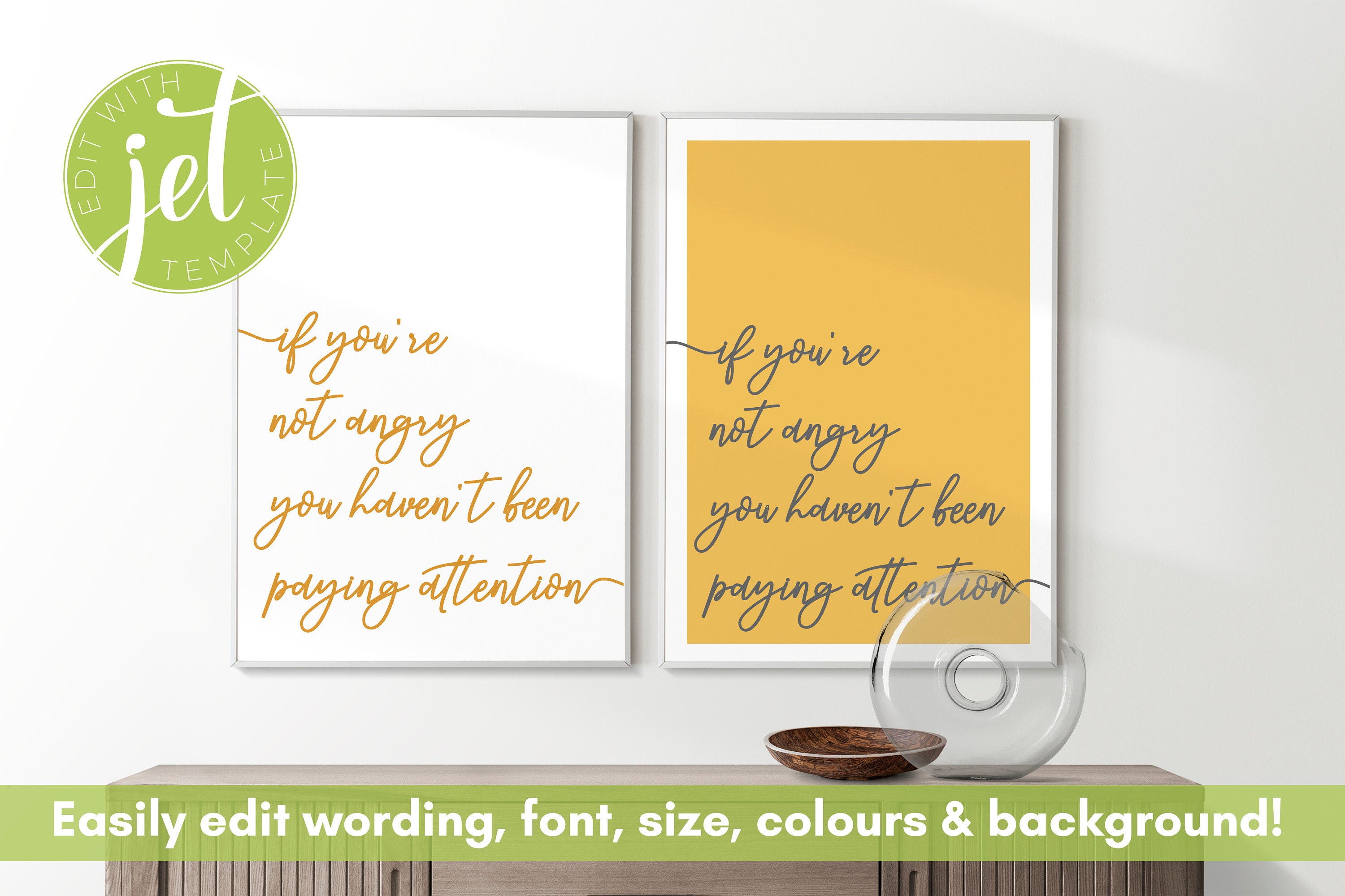 Social Justice Poster Activist Art Printable EDITABLE - Etsy