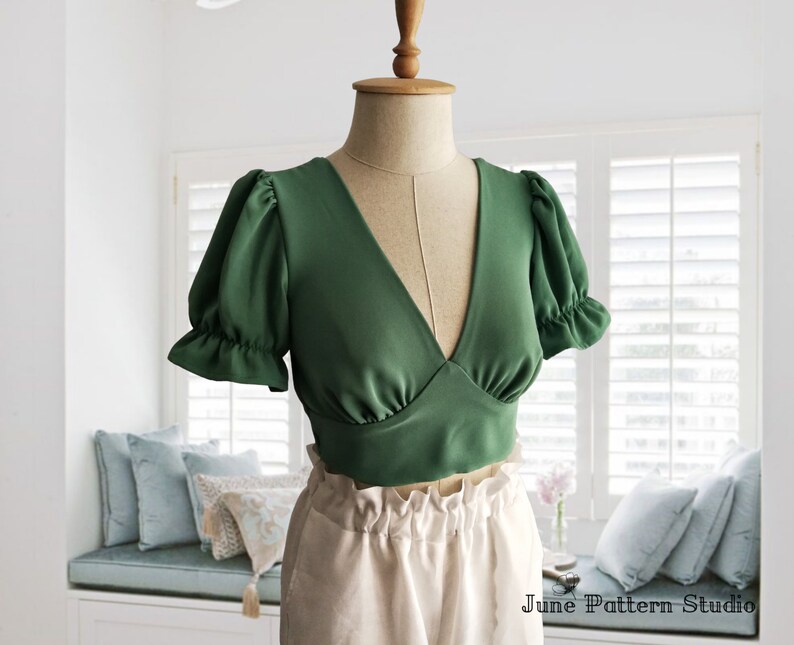 Open Tie Back Top Sewing Pattern Printable Sewing Pattern in | Etsy Canada