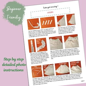 Backless Ruffle Crop Top Sewing Pattern: Beginner Friendly (XS-XL) (PDF ...