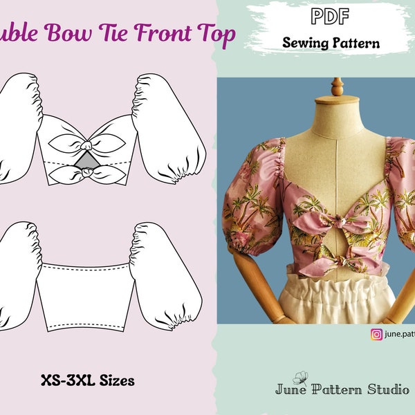 Tie Front Top - Etsy