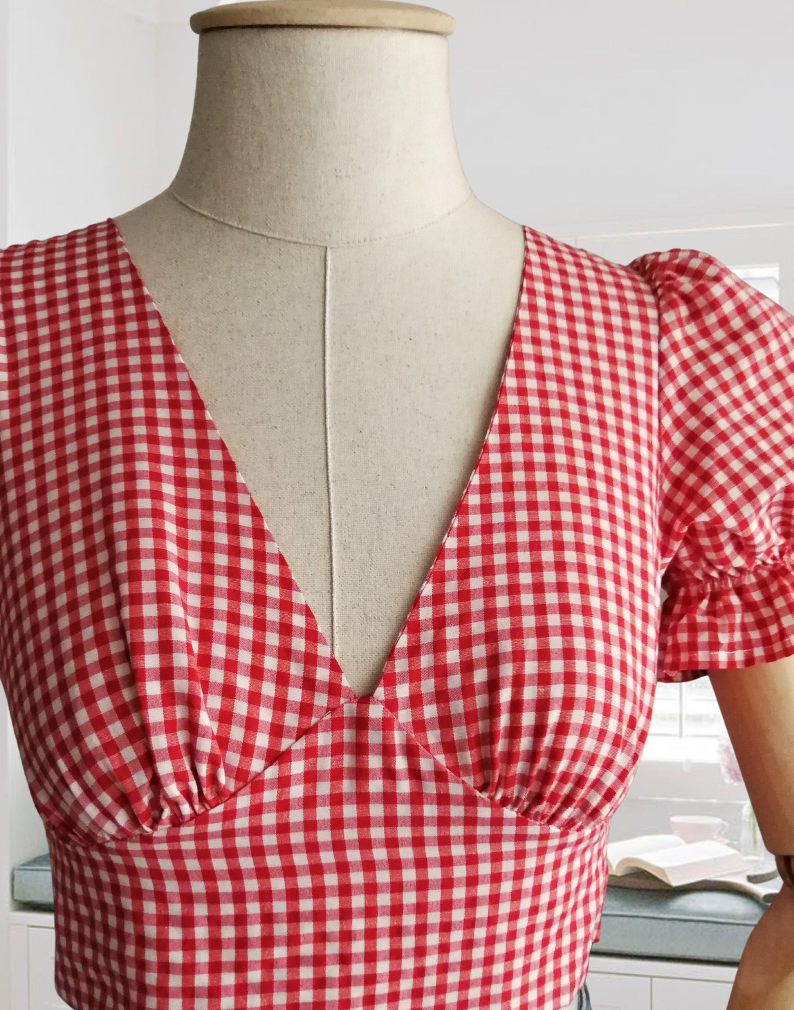 Open Tie Back Top Sewing Pattern Printable Sewing Pattern in - Etsy