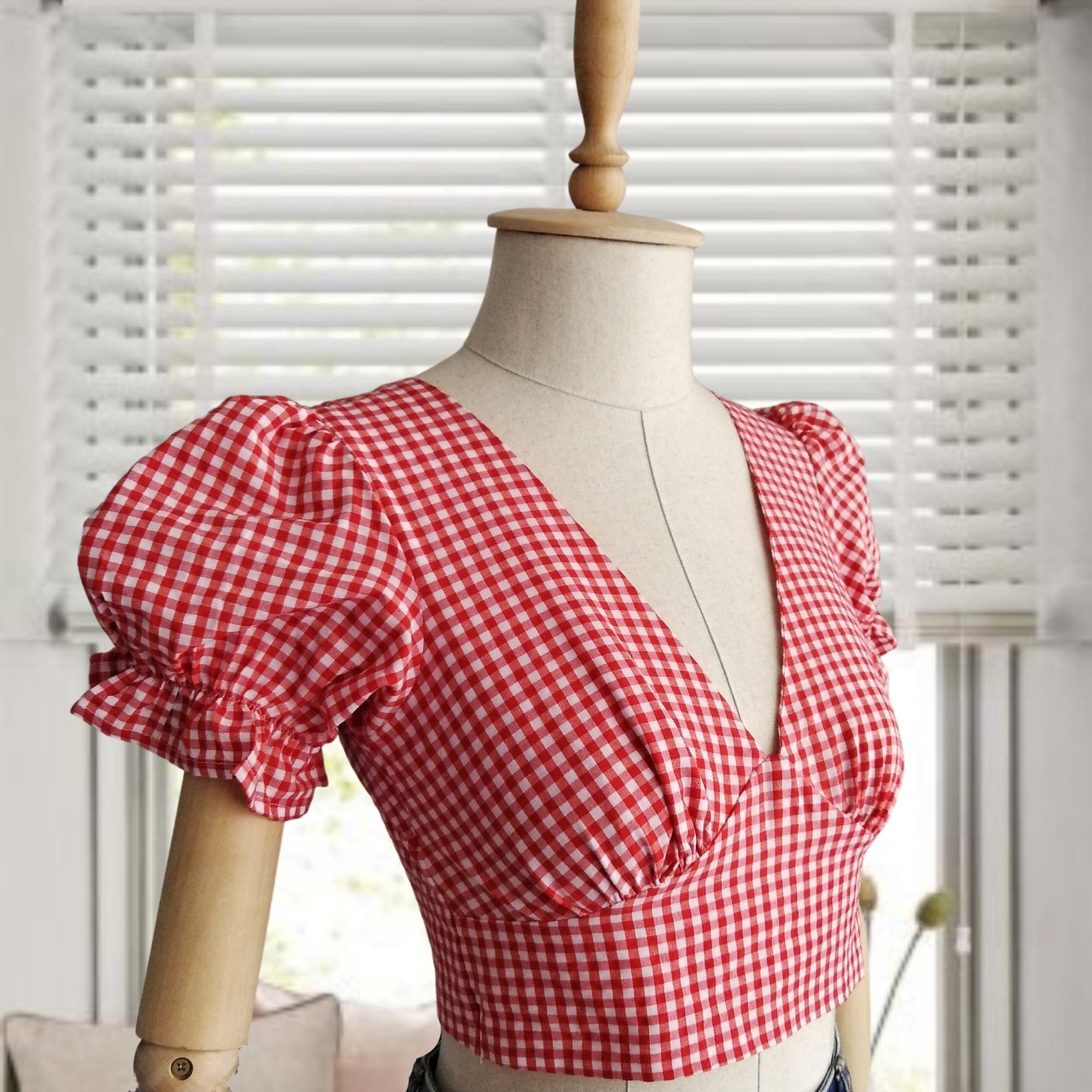 Open Tie Back Top Sewing Pattern Printable Sewing Pattern in - Etsy