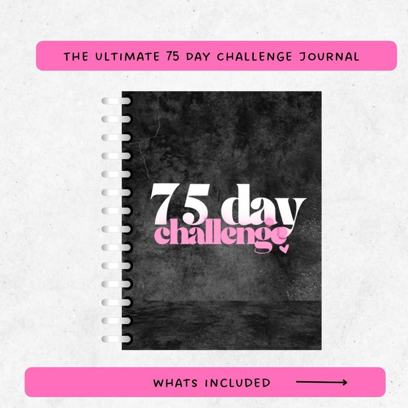 75 Day Tracker - Etsy