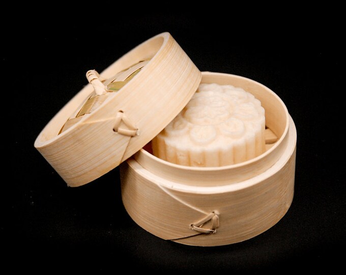Natural Bamboo Starch Travel Soap Box Zero Waste Soap Dish Container ...