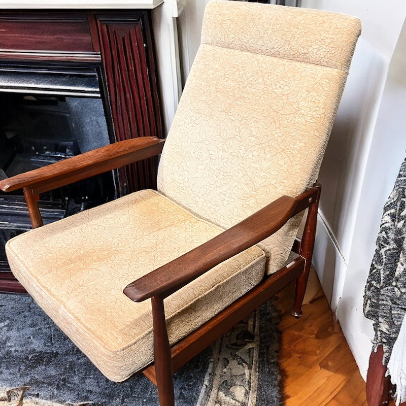 Vintage Recliner Chair - Etsy