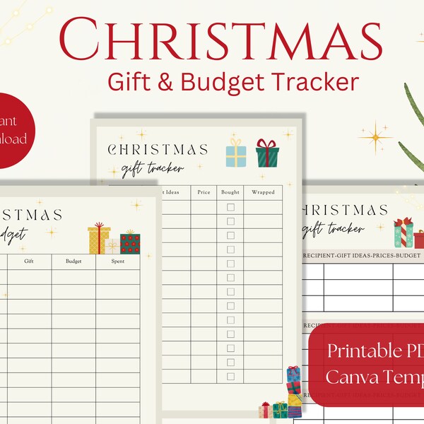 Christmas Gift List - Etsy