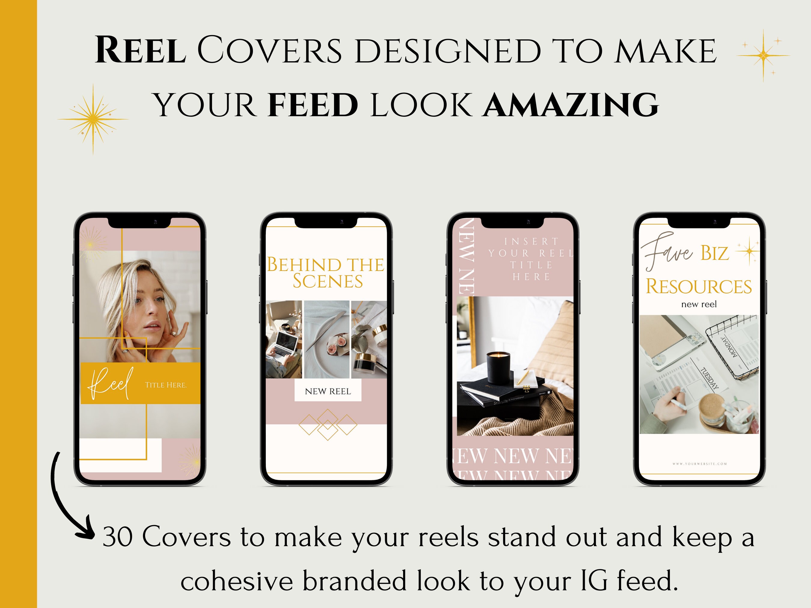 30 Instagram Reel Covers Template, Instagram Reels, Reel Covers ...