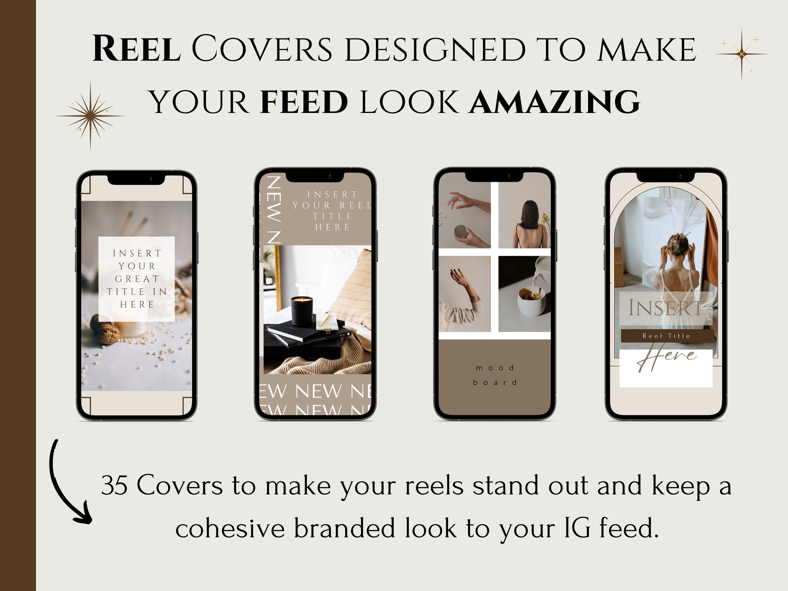 35 Instagram Reel Covers Template, Instagram Reels, Reel Covers ...